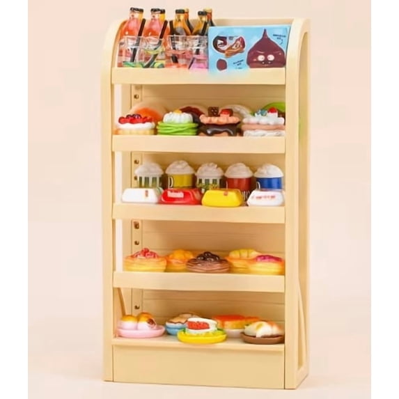 1-piece set - Miniature supermarket scene, popular mini department ...
