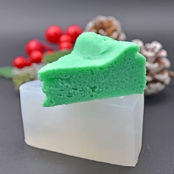 1 piece triangular cake silicone mold - suitable for Chocolate Candy ...