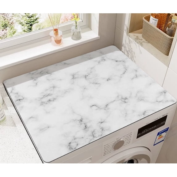 1 piece washing machine protective mat diatom mud water-absorbent non ...