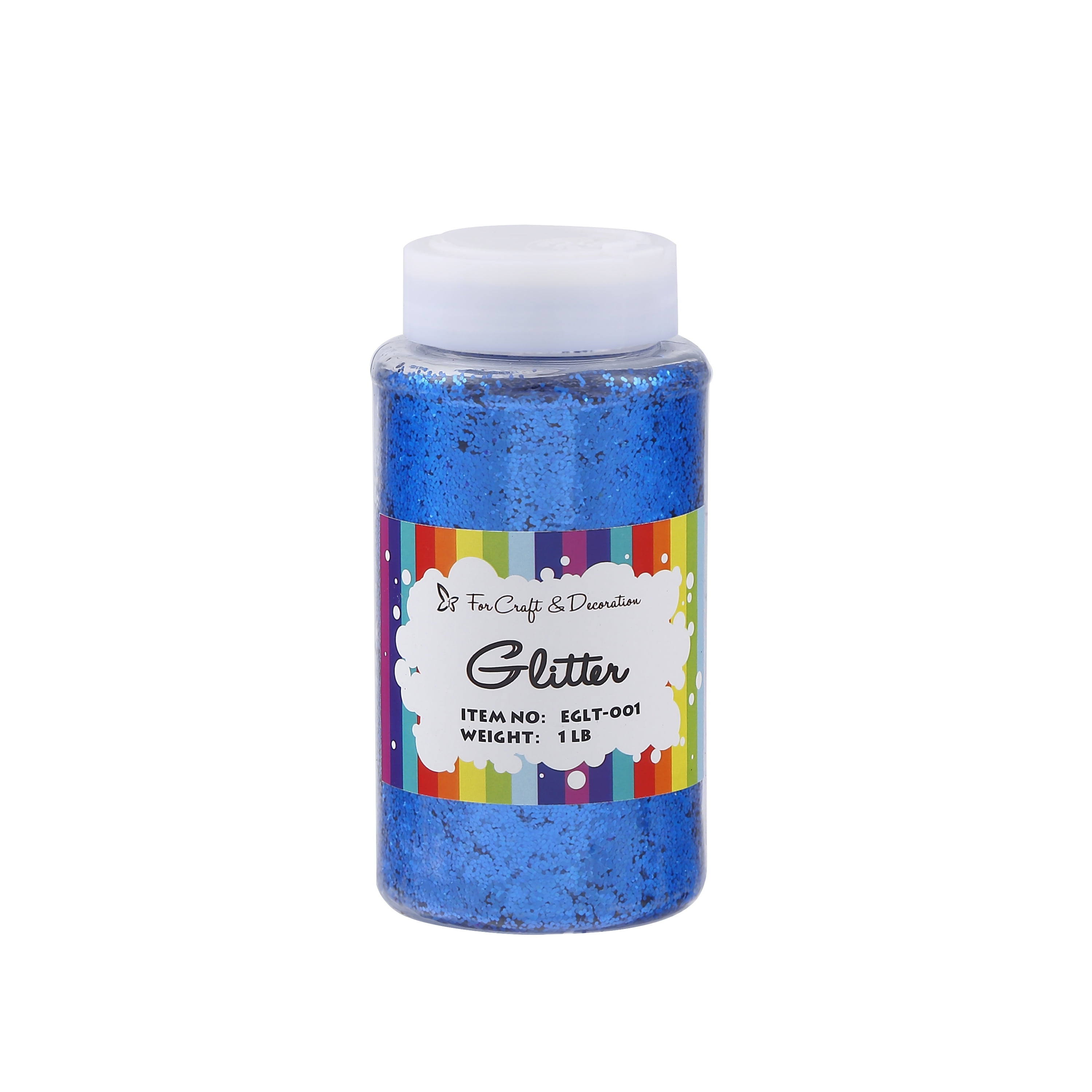 1 pound bottled DIY Art & Craft Chunky Glitter for Craft and Decoration ...