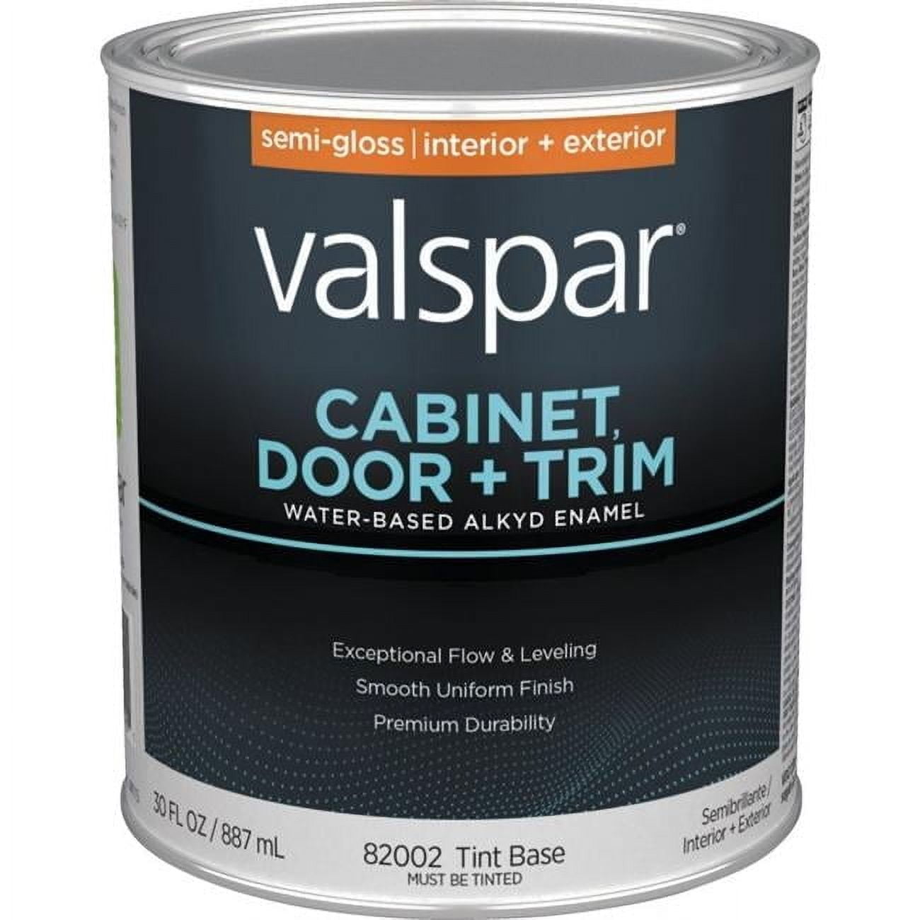 1 qt. Cabinet Door & Trim Semi Gloss Enamel - Tint Base - Walmart.com