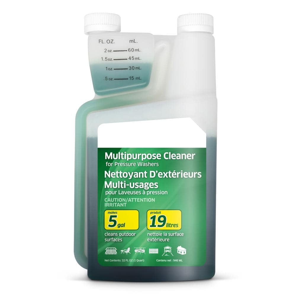 1 qt. Multi-Purpose Pressure Washer Cleaning Detergent Soap Concentrate ...