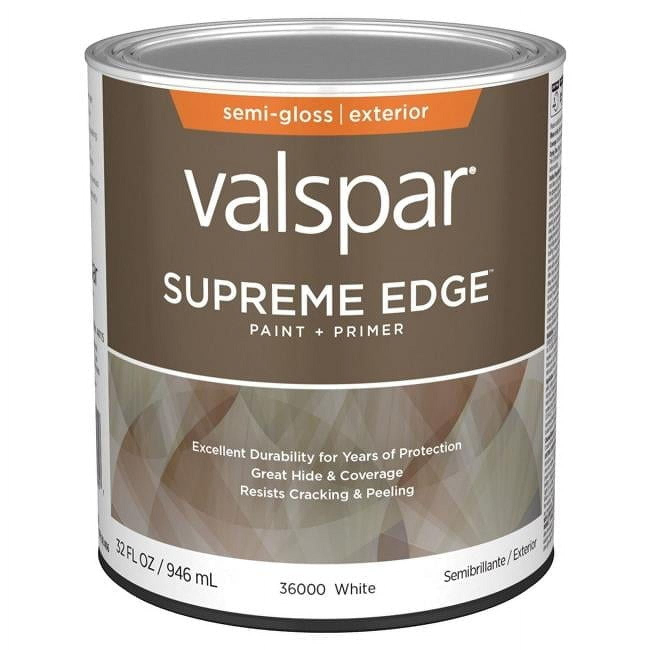1 qt. Supreme Acrylic Latex House Trim Paint & Primer, White - Walmart.com