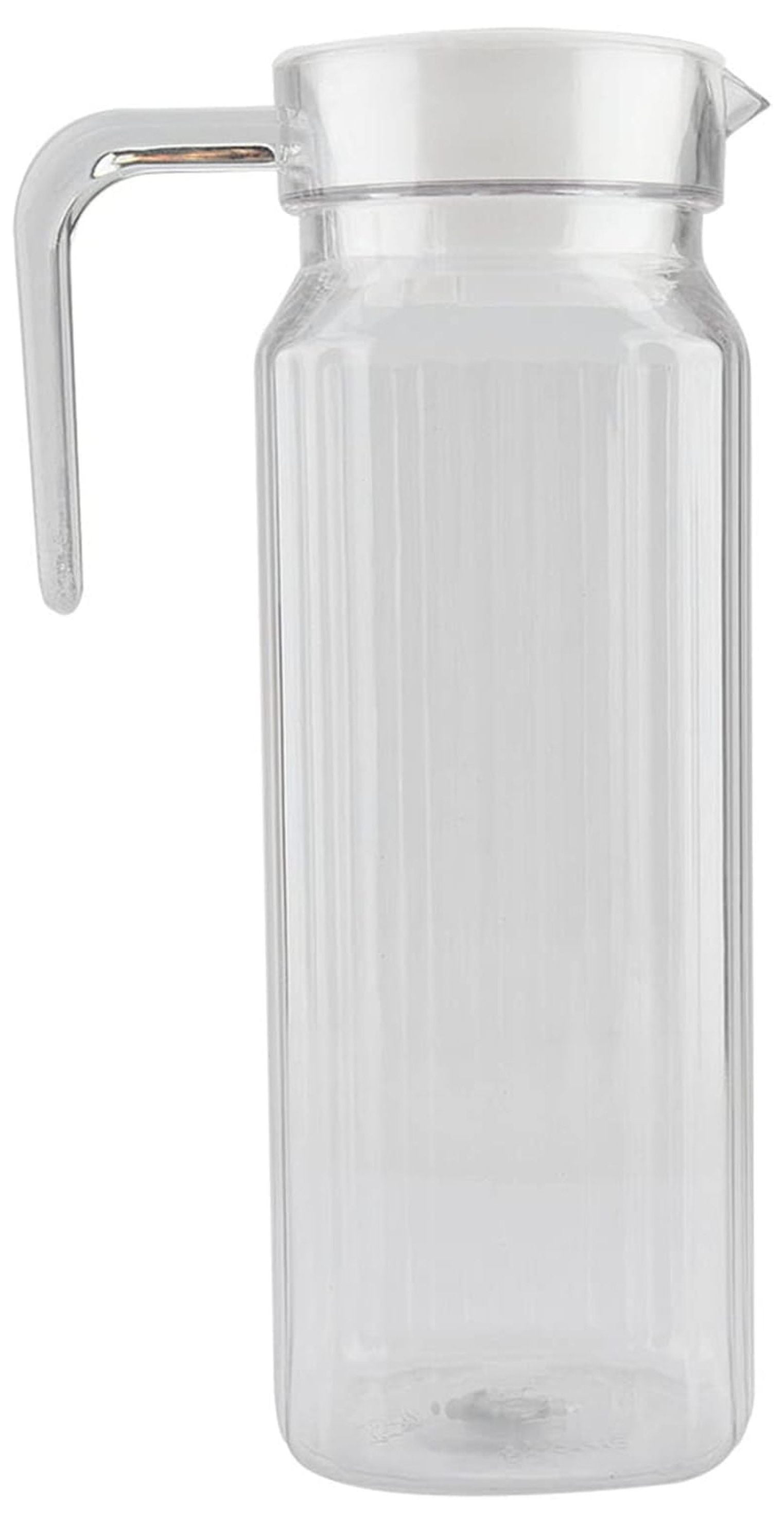 1 quart plastic pitcher with lid and spout 1l milk jug 500ml acrylic ...