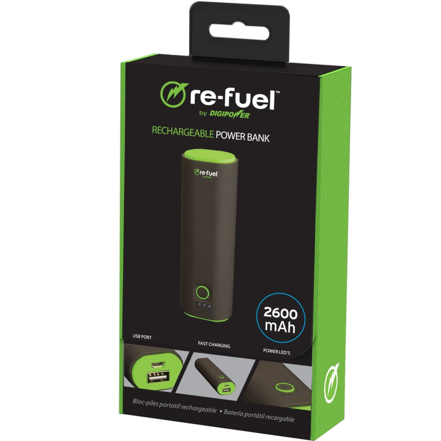 1-re-fuel RF-A130 Rechargeable Power Bank 13,000mAh - Walmart.com