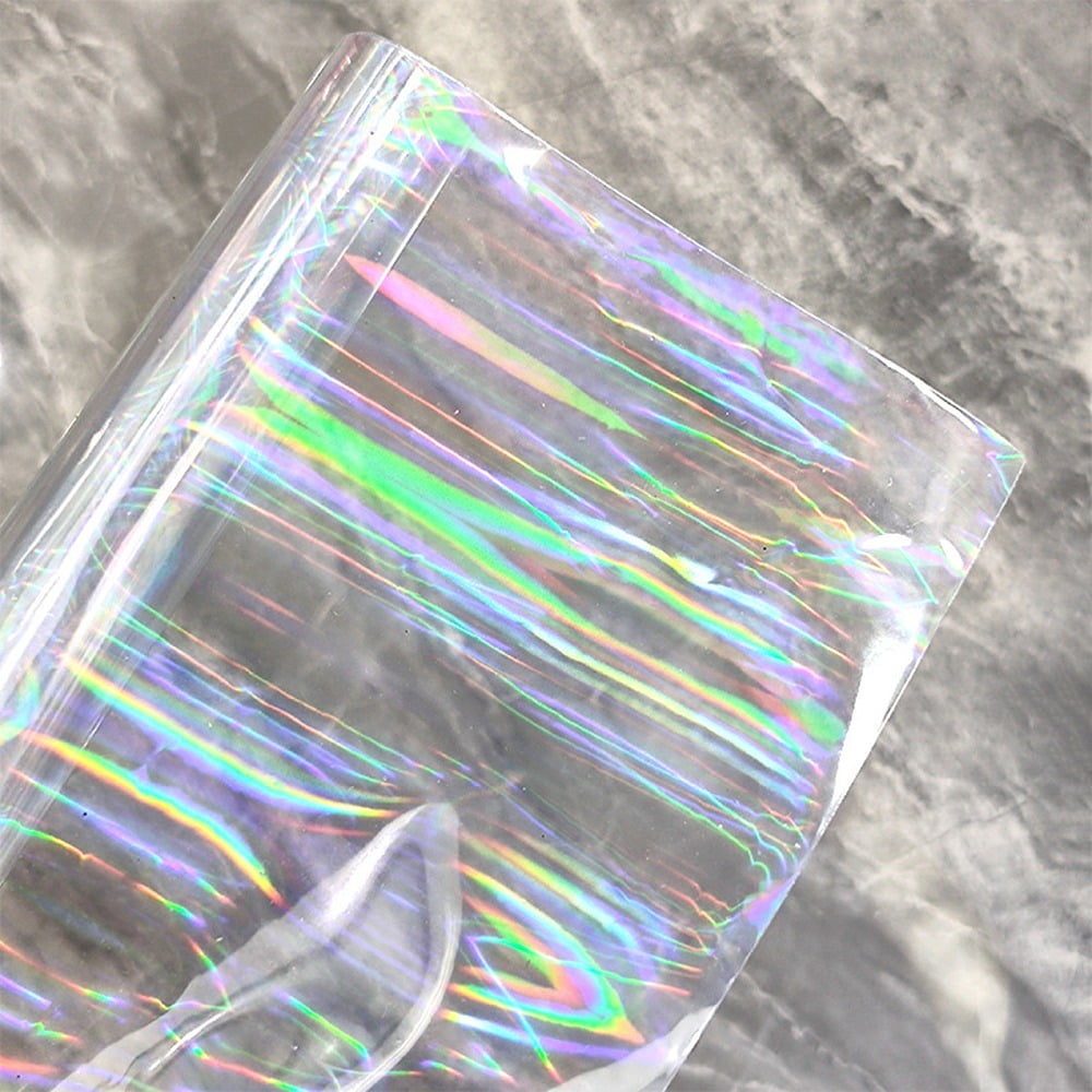 1 roll Iridescent Laser PVC Fabric for Purse Suitcase Sewing Craft ...