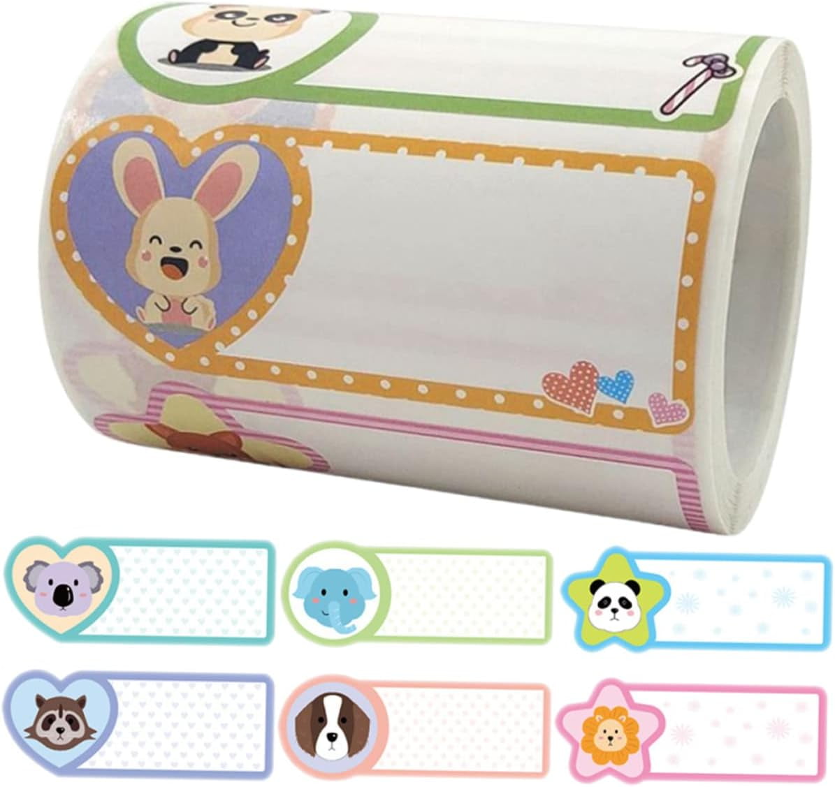 1 roll Stickers Label Baby School Colorful Paper Home Cartoon Border ...