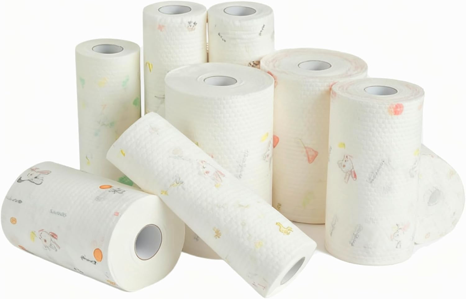 1 roll (Use 600-800 Times), Lazy Rags, Disposable Kitchen Paper Towels ...