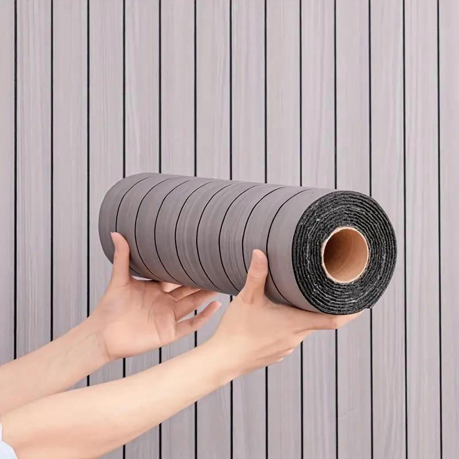 1 roll of decorative 3D wall panels, measuring 15.75x118.11 inches (12. ...