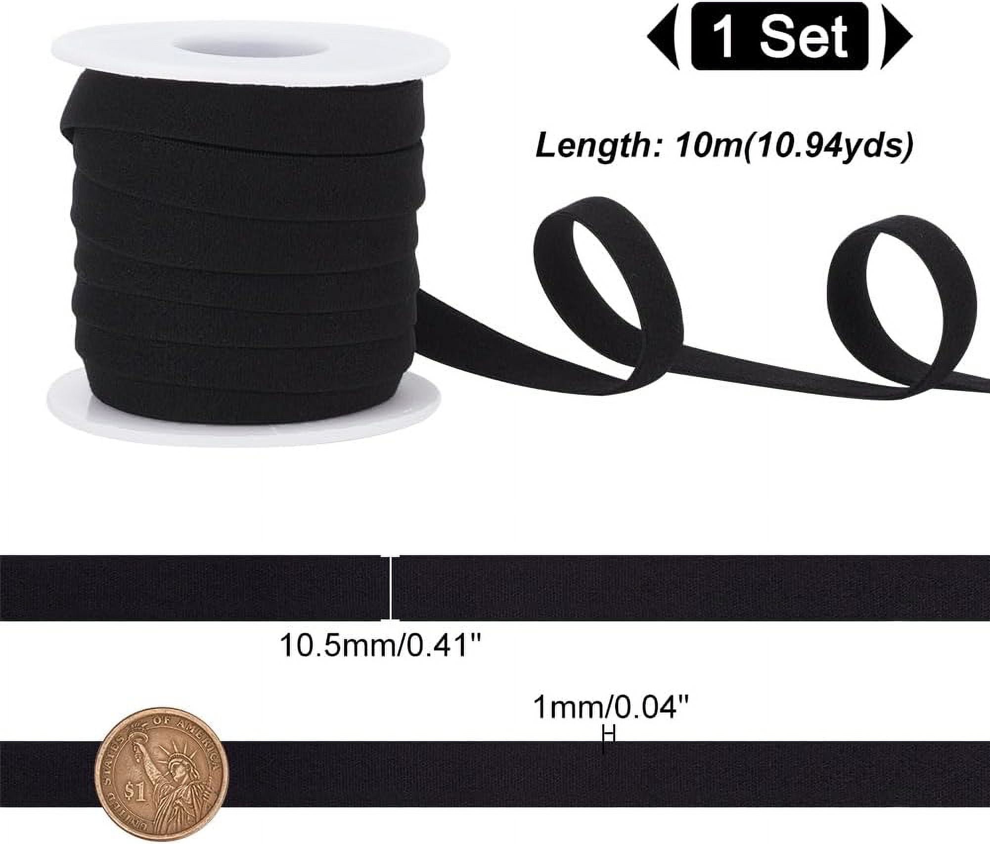 1 set 10M Flat Nylon Elastic Cord for Bra Strap Making Garment ...