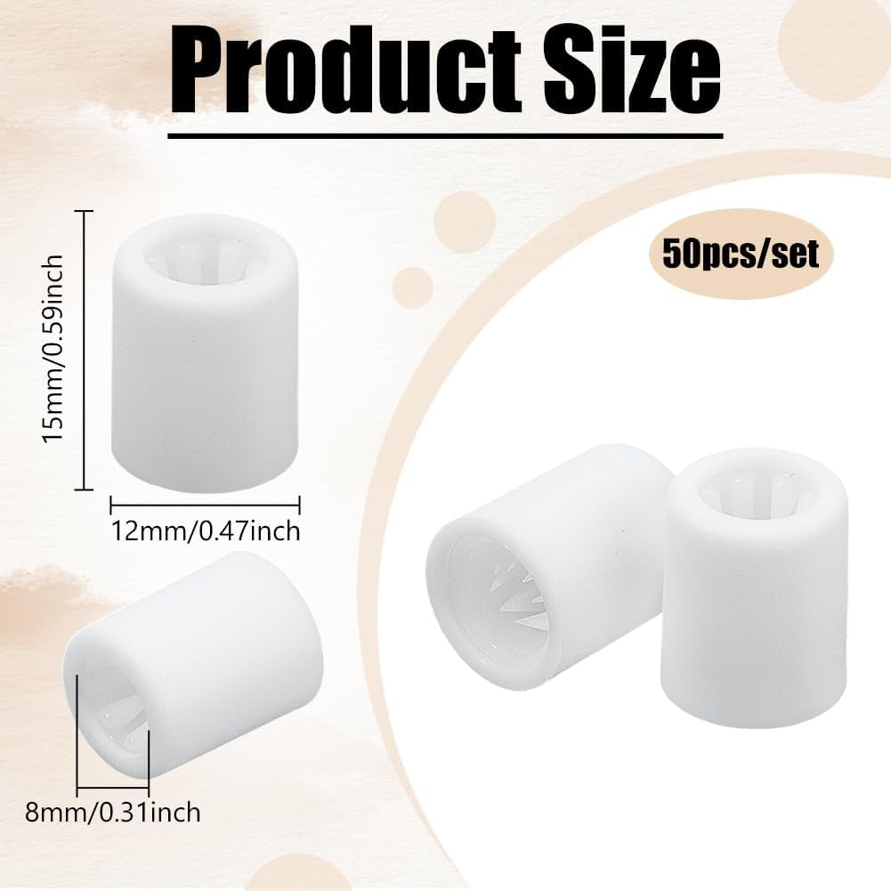 1 set 50 Pcs Sliding Lock Clasp Plastic Event Wristband Clasp One-Way ...