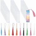 1 set 50Pcs Sublimation Blank Bookmark Heat Transfer Metal Bookmarks ...