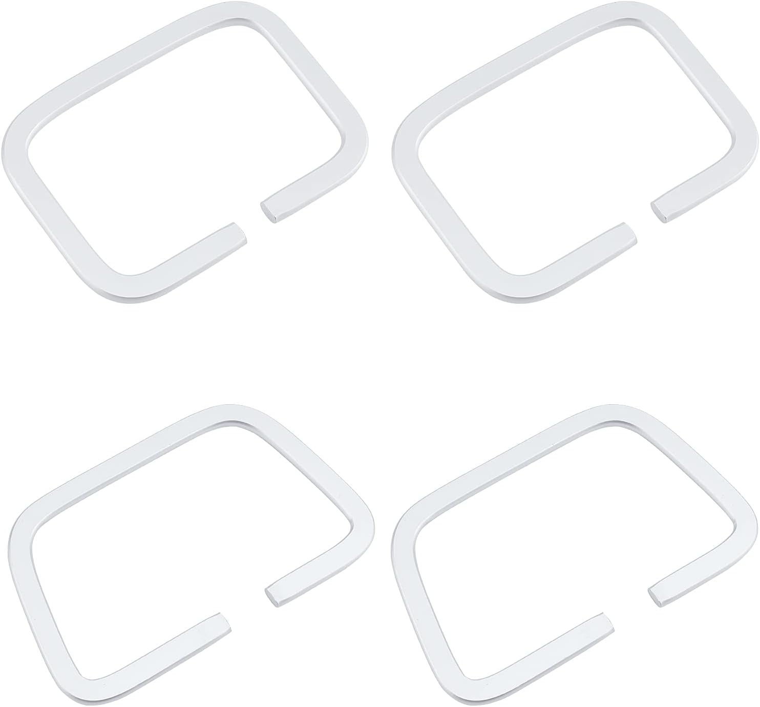 1 set 8 pcs 2 styles Aluminum bag Handle for bag Replacement ...