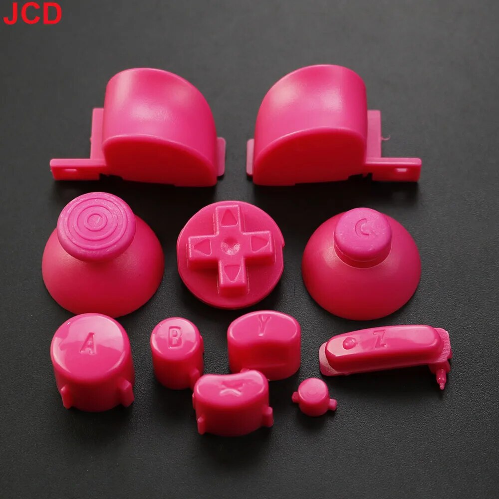 1 set Analog Stick Cap Buttons Keypads Y X A B Z Buttons Joystick stick ...