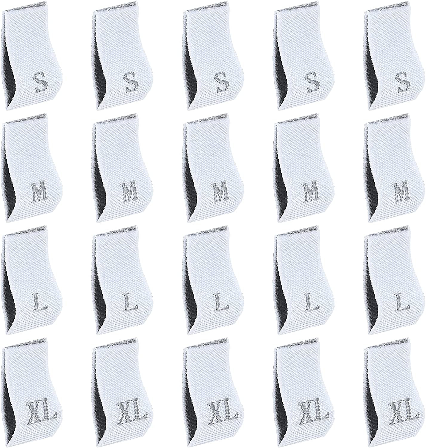 1 set Clothing Size Labels(XL) Garment Accessories Size Tags White ...