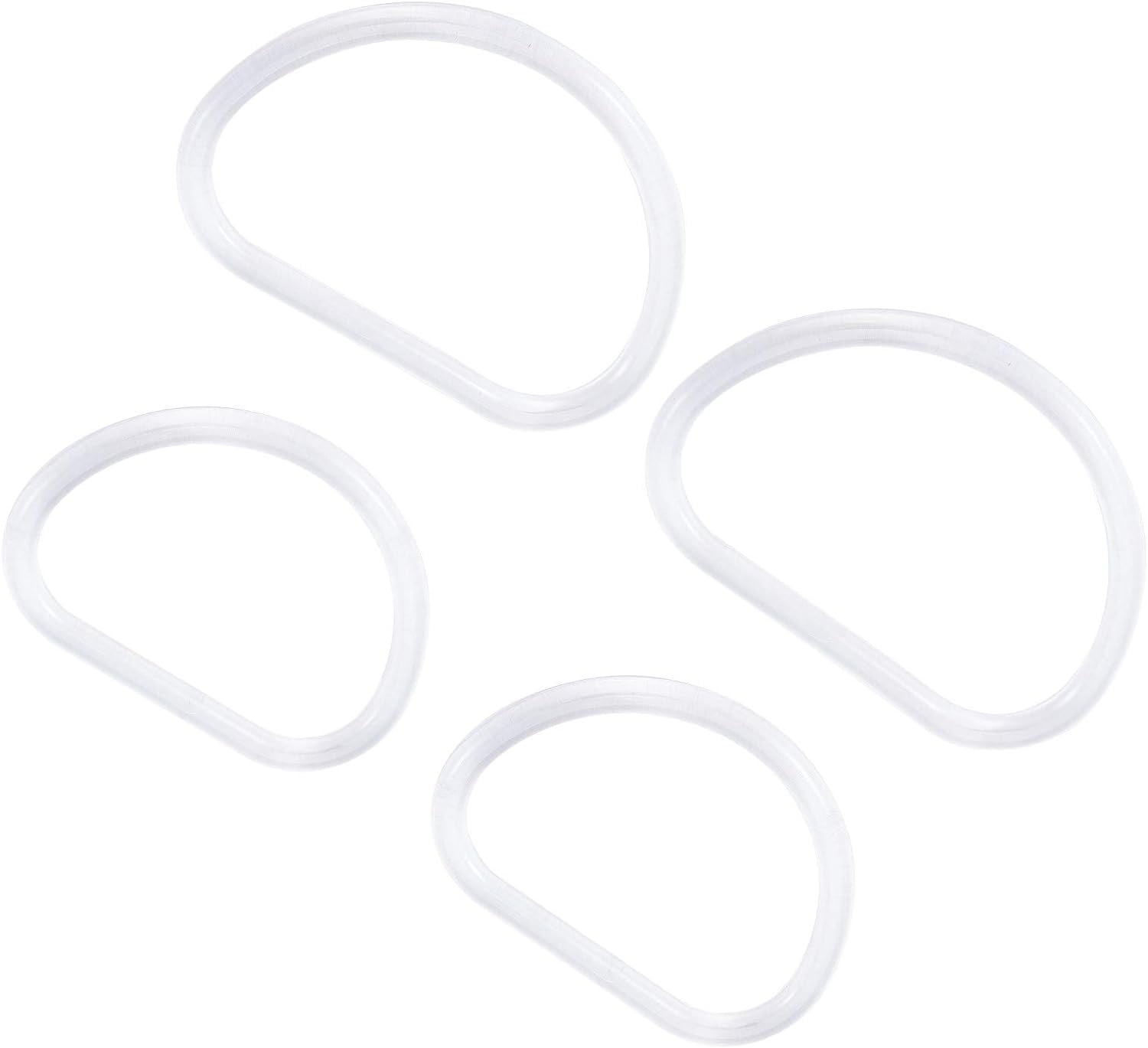 1 set D Shape Plastic Replacement Handles for bag Handles Replacement ...