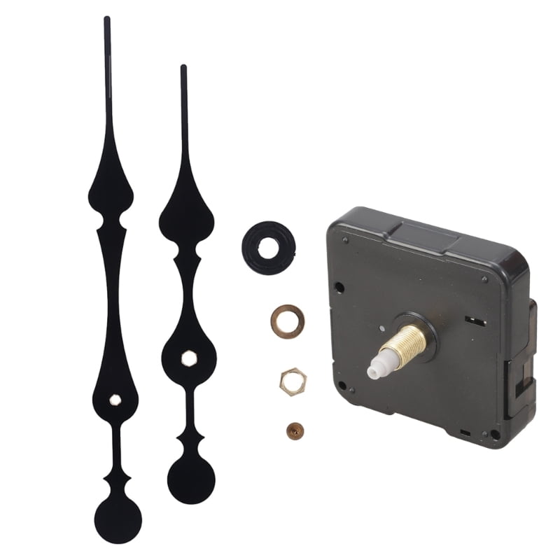 (1 set) DIY clock 6-axis 18/1053 black two-pin with second head (Seiko ...