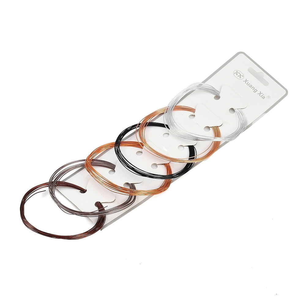 1 set Round Anodized Aluminum Wire Flexible Lightweight Craft Wire ...