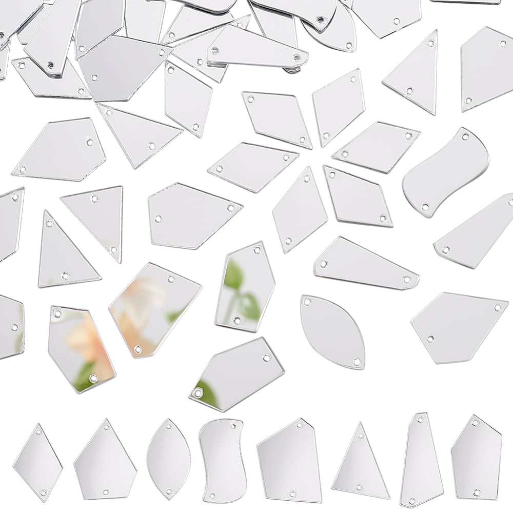 1 set Triangle/Polygon/Rectangle/Horse Eye/Rhombus Acrylic Connector ...