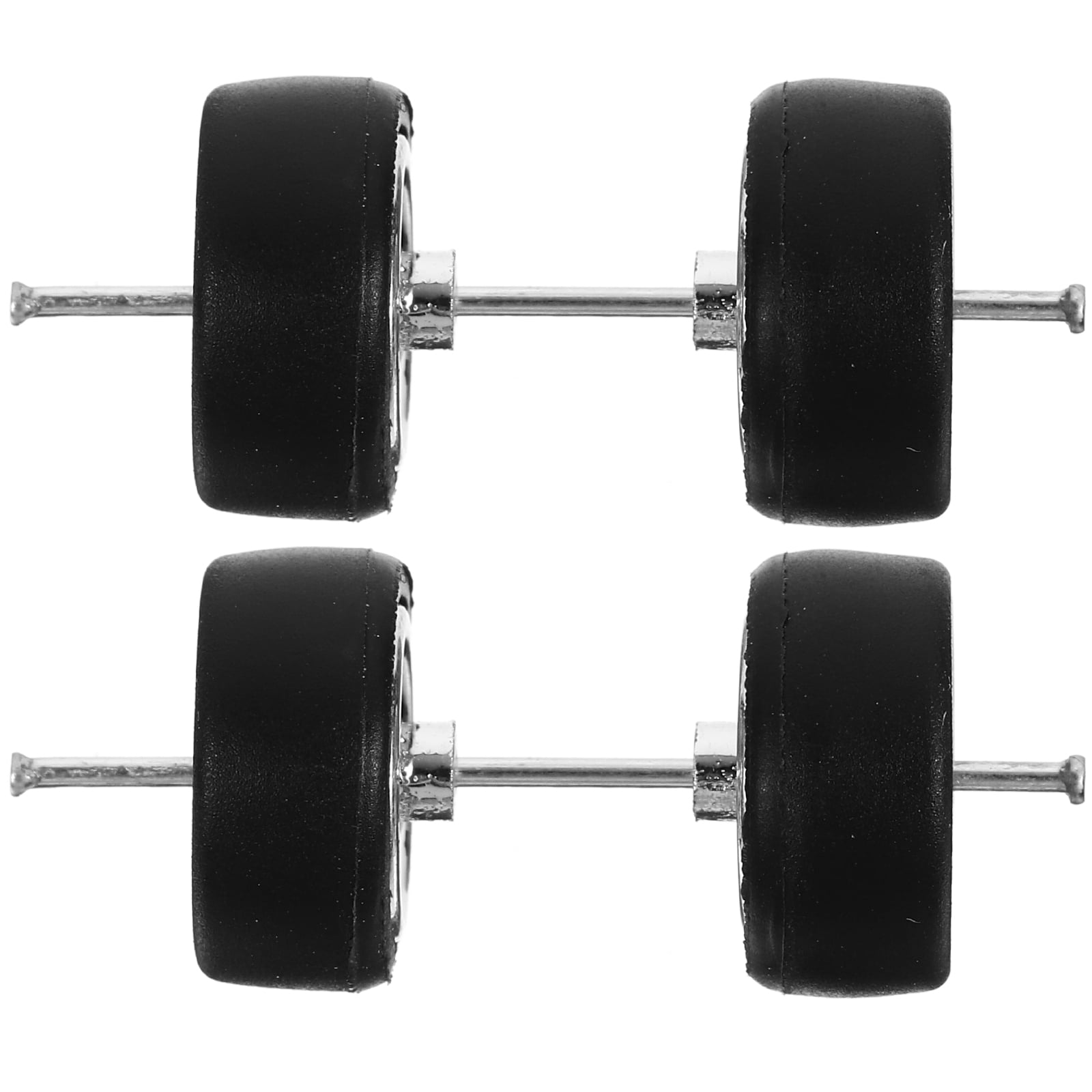 1 set of Car Toy Wheel Replaceable Toy Car Tire Toy Car Wheel ...