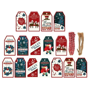 Current Red Truck Gift Labels - Set of 42 of Gift Labels in 3 Shapes ...