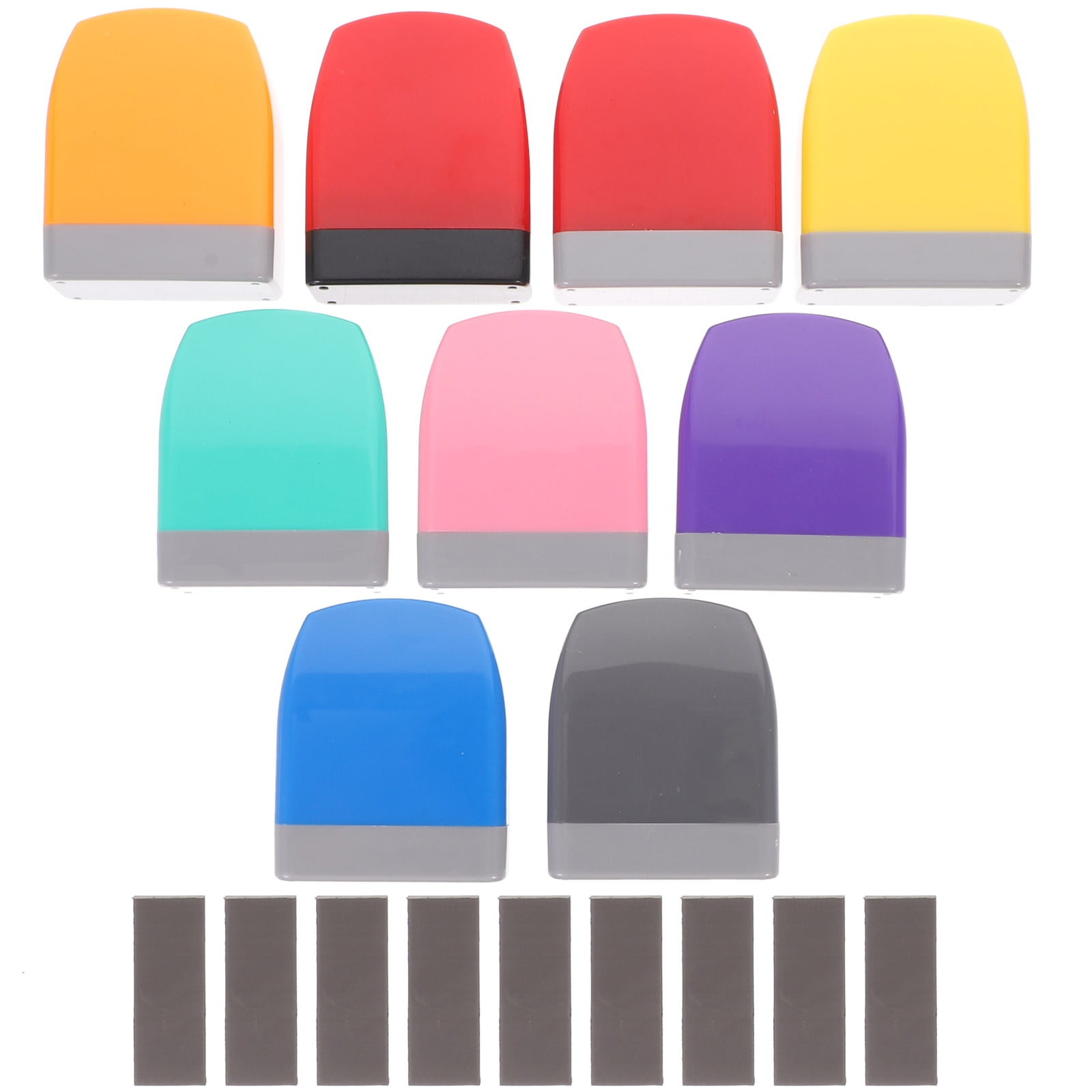 1 set of Colorful Stamp Shell Stamp Making Shell DIY Stamp Accessory ...