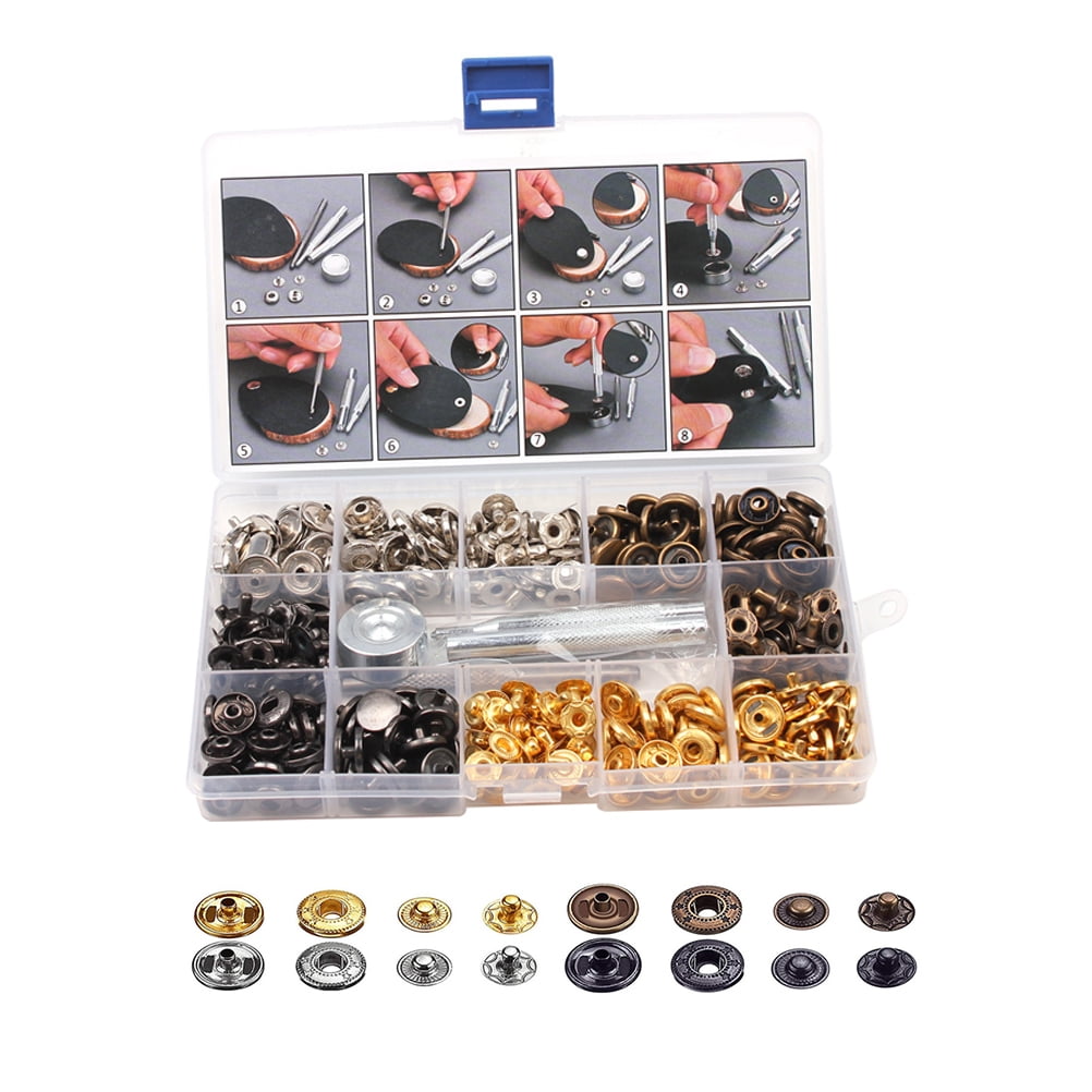 1 set of DIY Buttons Fastener Snap Fastener Snap Button Decorative Coat ...