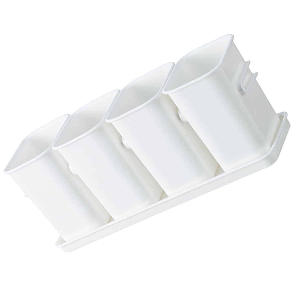 1 set of Hollow Drain Storage Box Desktop Stationery Storage Box ...