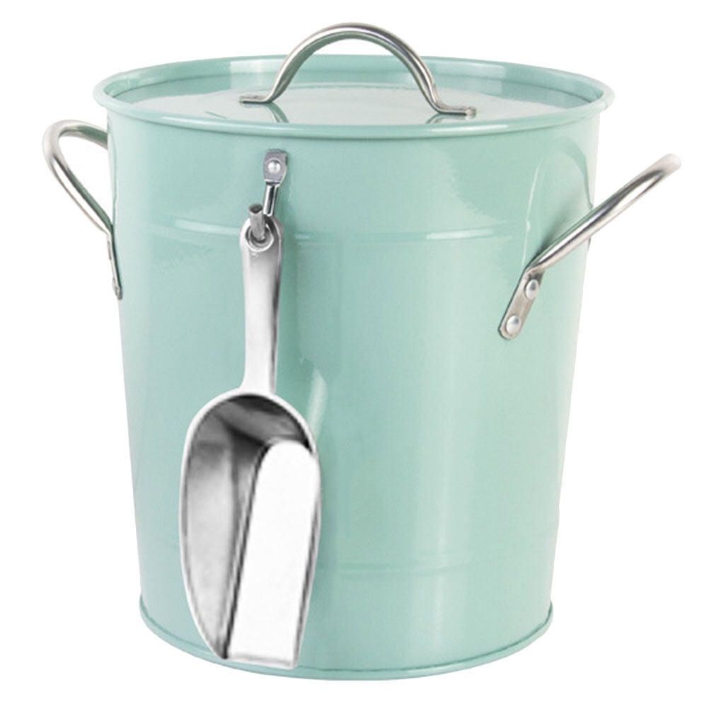 1 set of Ice Bucket Iron Ice Cube Bucket Beer Ice Bucket Bottled ...