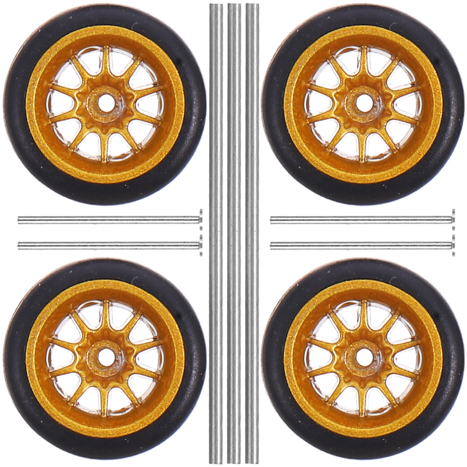 1 set of Toy Car Accessories Remote Control Cars Wheel Toy Car Wheel ...