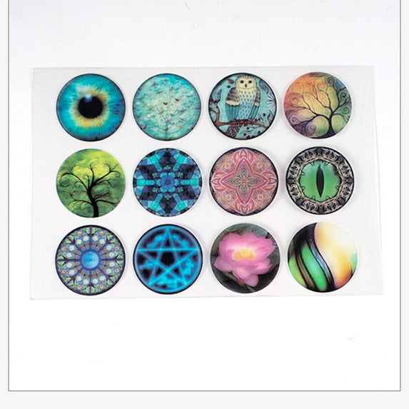 1 sheet Filler Stickers(No Adhesive on the back) for UV Resin Epoxy ...