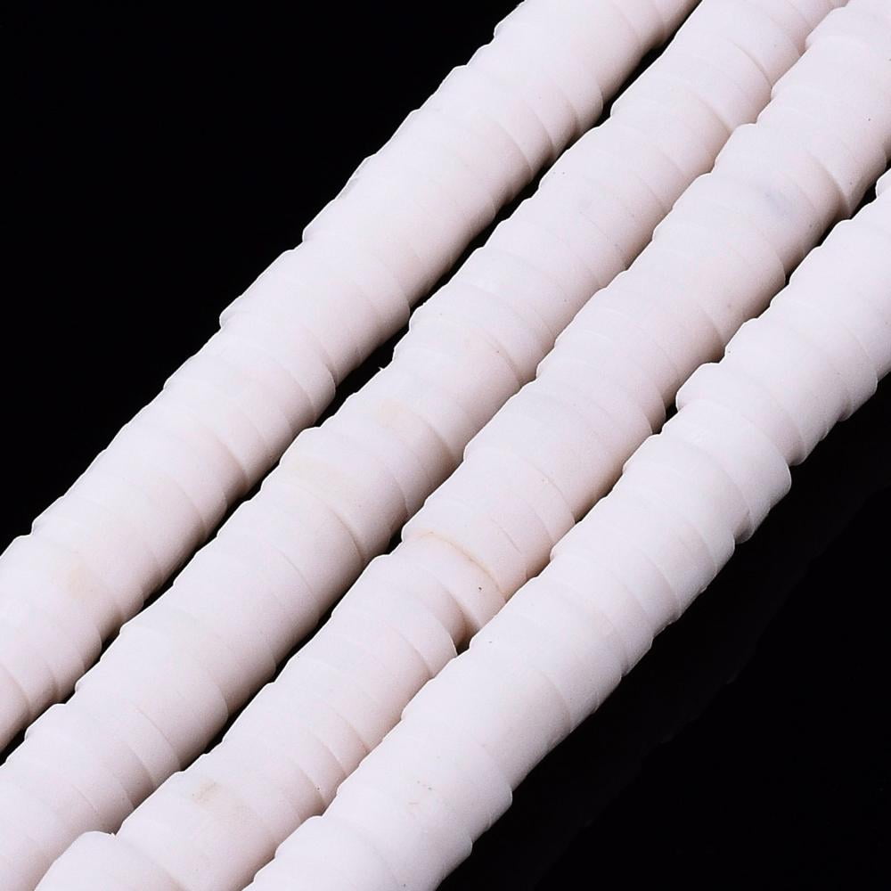 1 strand Handmade Polymer Clay Beads Disc/Flat Round Heishi Beads ...