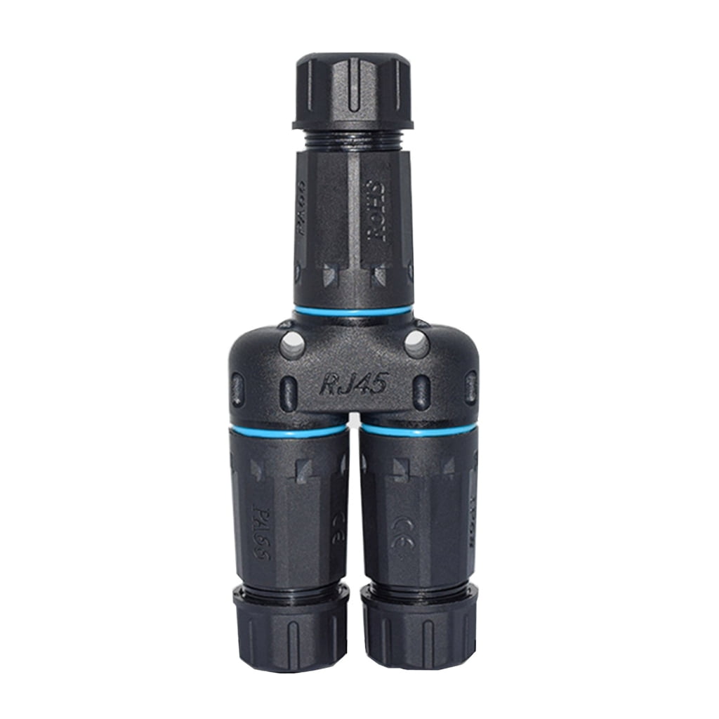 1 to 2RJ45 8P8C CAT6 Coupler for Outdoor Ethernet Connection ...