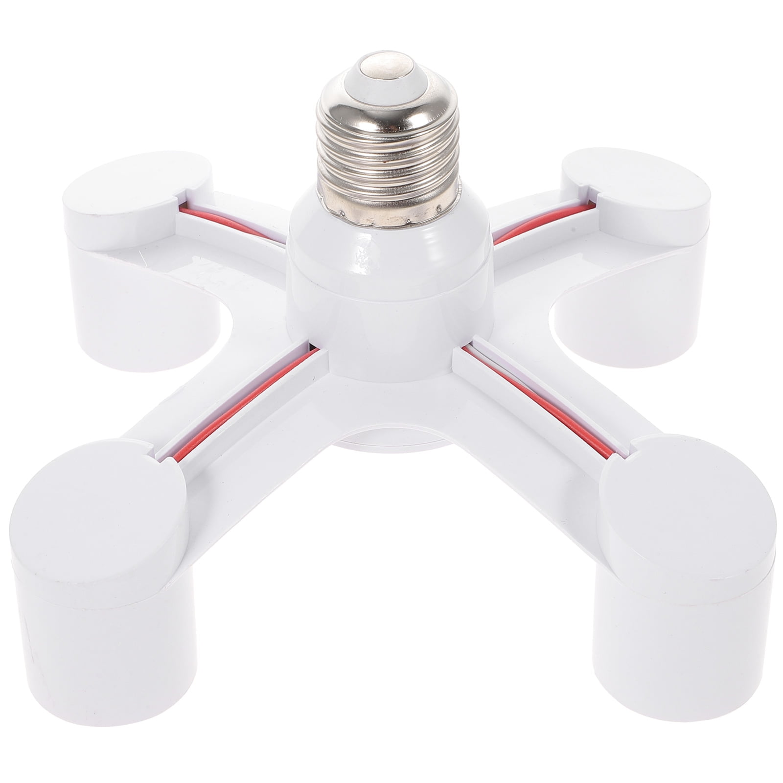 1 to 4 Lamp Holders Light Bulb Socket Adapter for LED Bulbs Bulb Socket ...