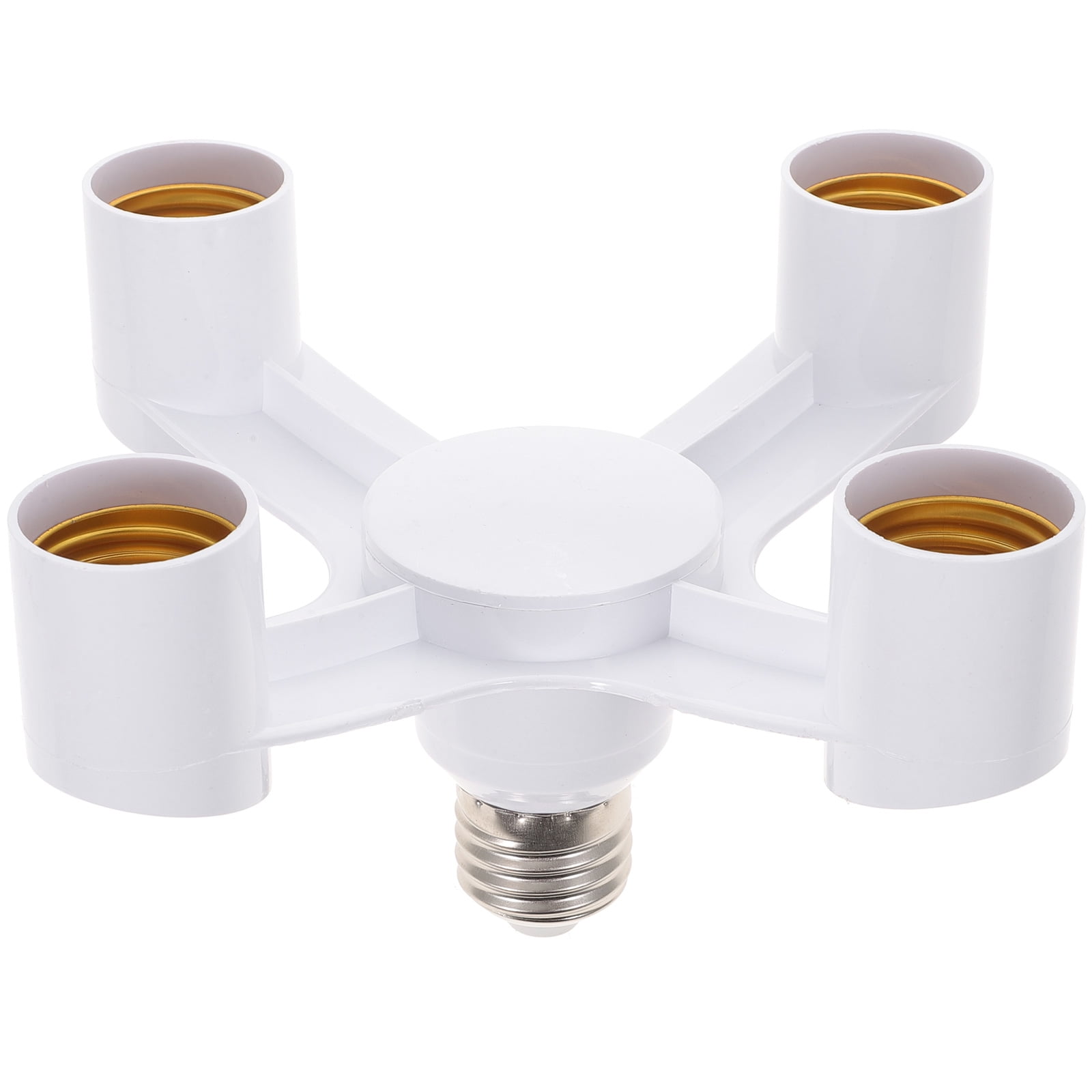 1 to 4 Lamp Holders Light Bulbs Socket Adapter for LED Bulbs Socket E27 ...