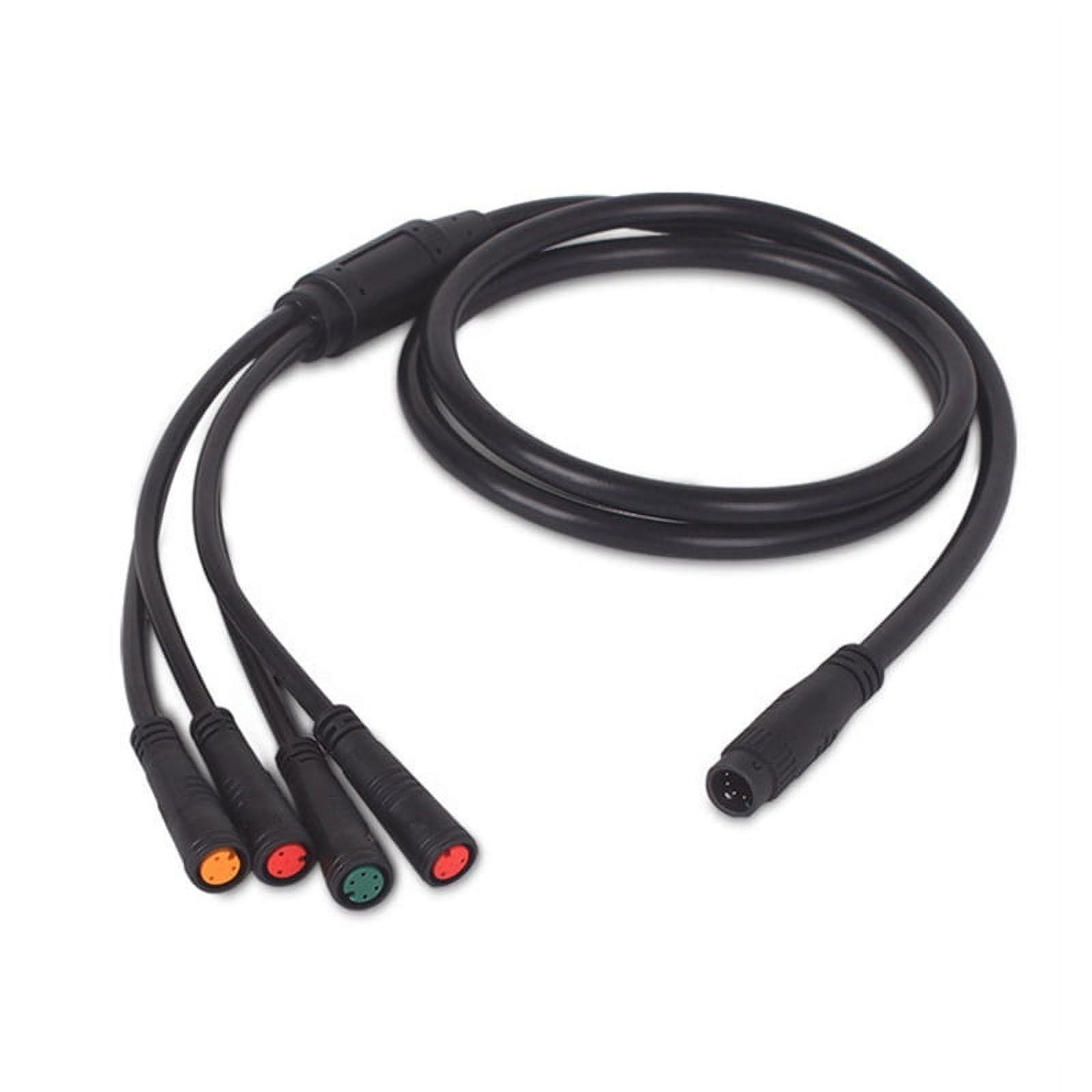 1 to 4 Wiring Harness Main Cable Waterproof Wire for Electric Bike ...