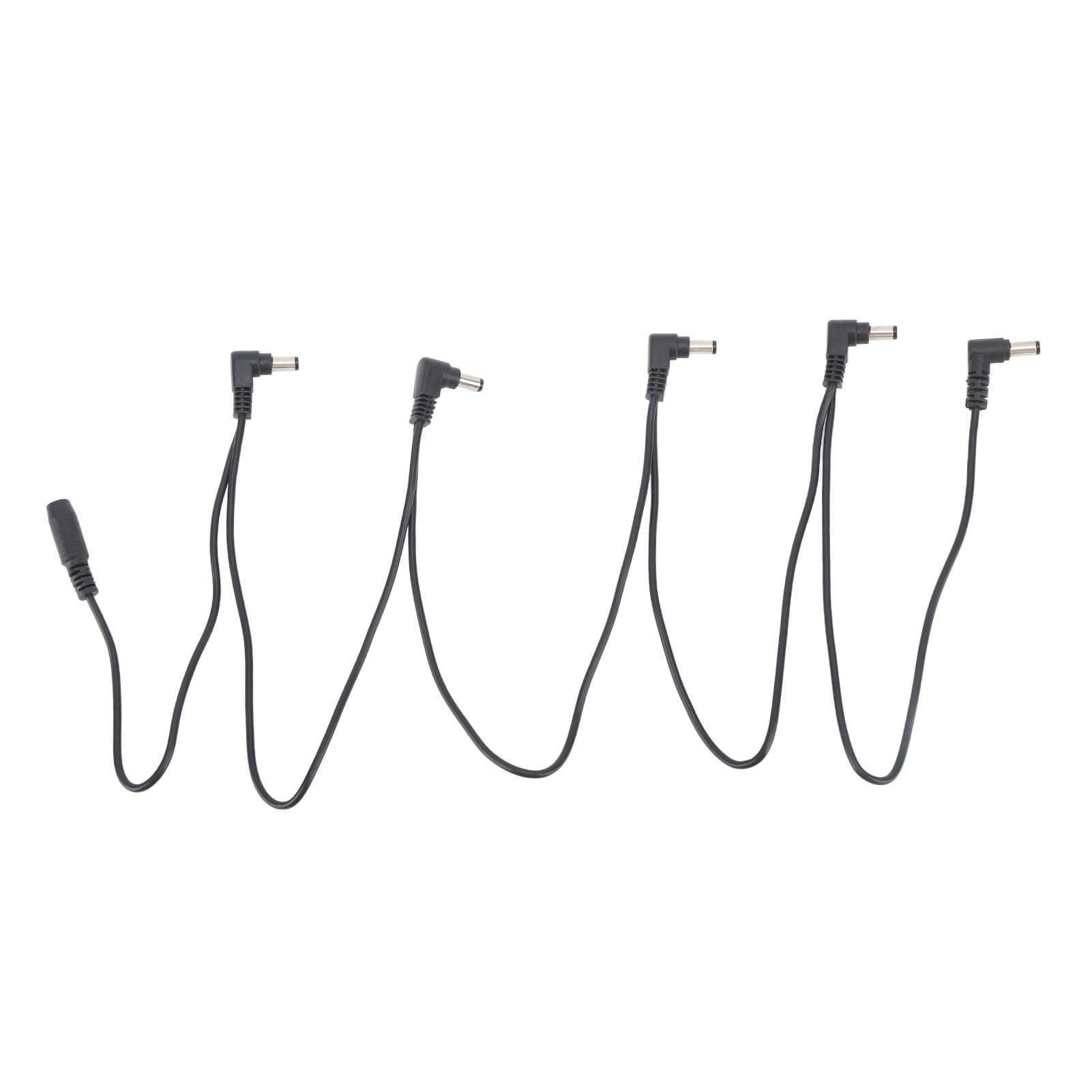 1 to 5 Way Daisy Chain Cable Universal Guitar Effect Pedal Power Supply ...