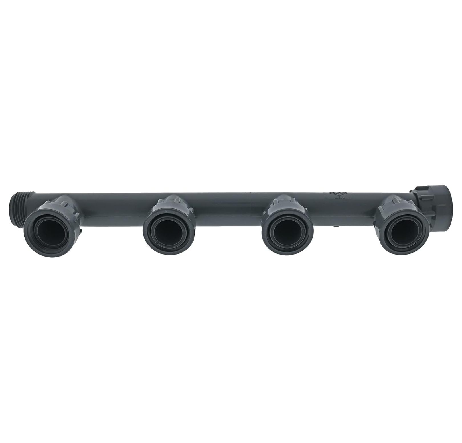 1" x 1" x 1" x 4 Multiport Drip Irrigation 4-Outlet Swivel Manifold ...