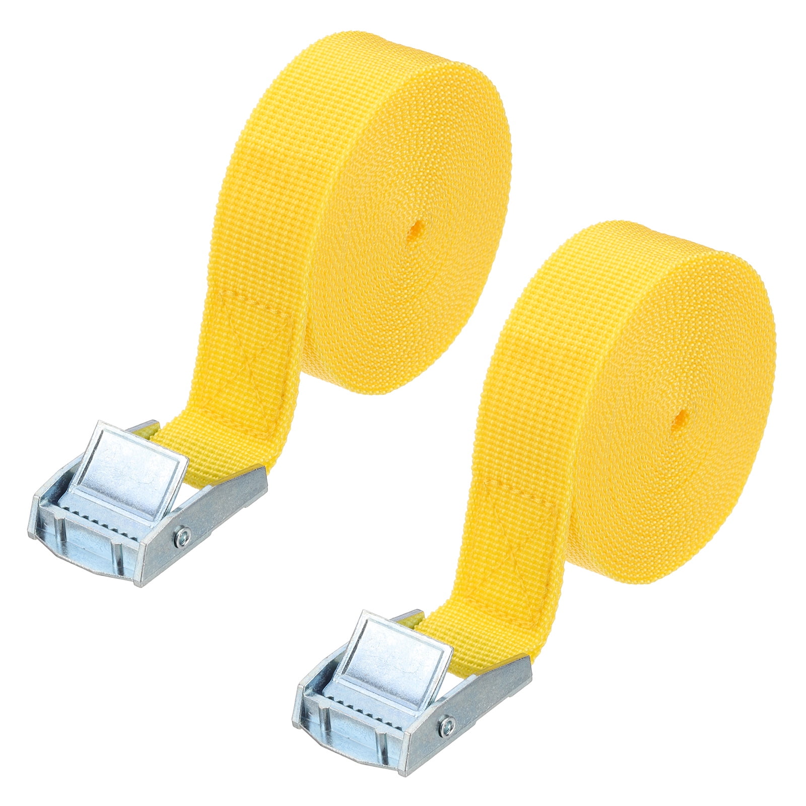1" x 11 ft Lashing Strap with Buckles, 2 Pcs Cam Buckle Tie Down Straps ...