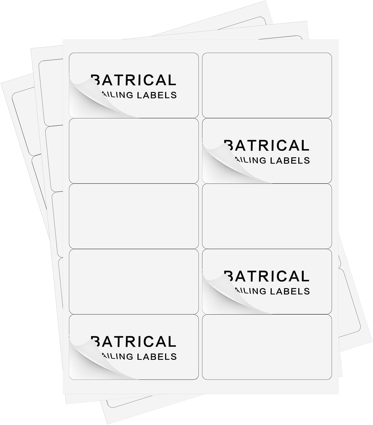 1" x 2-5/8" Address Labels 900 Labels Sticker Paper for Laser/Ink Jet ...