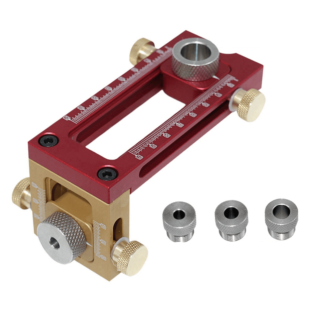 1 x 2 In 1 Drill Guide Doweling Jig set-As Shown - Walmart.com