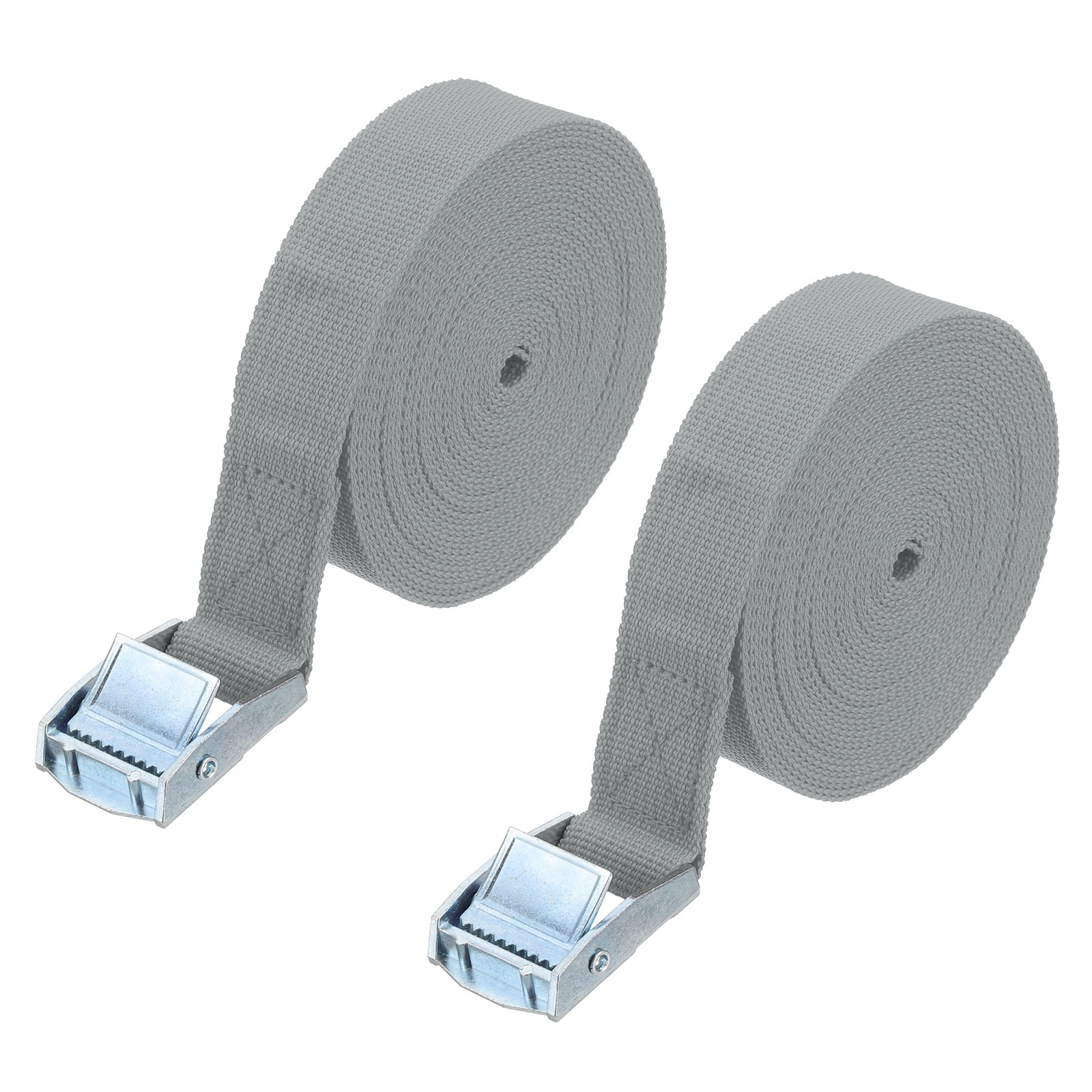 1" x 20 ft Lashing Strap with Buckles, 2 Pcs Cam Buckle Tie Down Straps ...