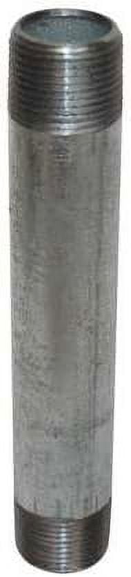 1" x 30" MNPT Threaded Galvanized Steel Pipe Nipple$$Plumbing & HVAC ...