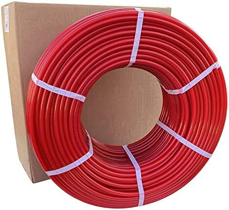 1" x 300 ft ALPHA PEX-A Expansion Red PEX Tubing with Oxygen Barrier ...