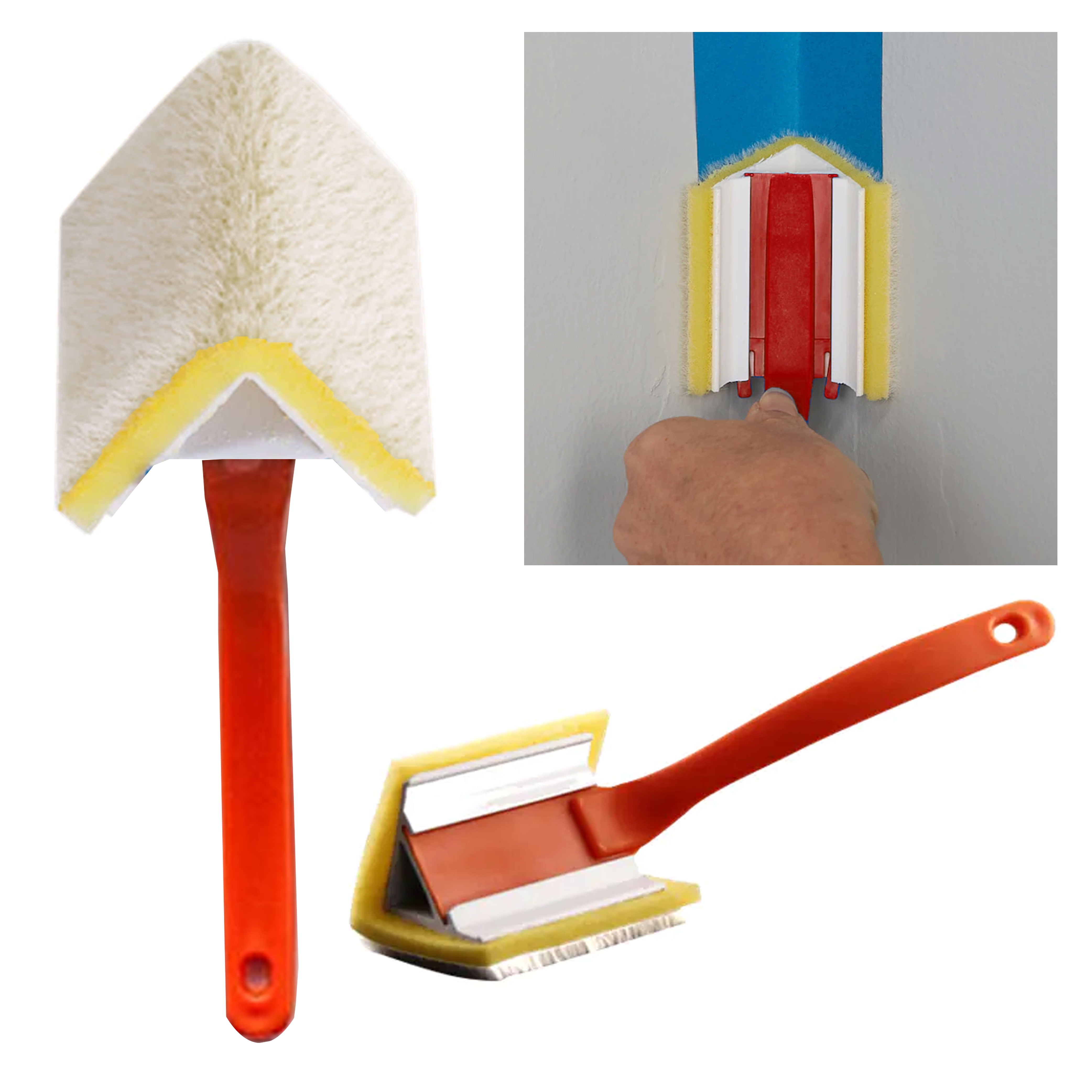 1 x Corner Paint Brush Professional Clean Edge Painting House Wall Trim ...