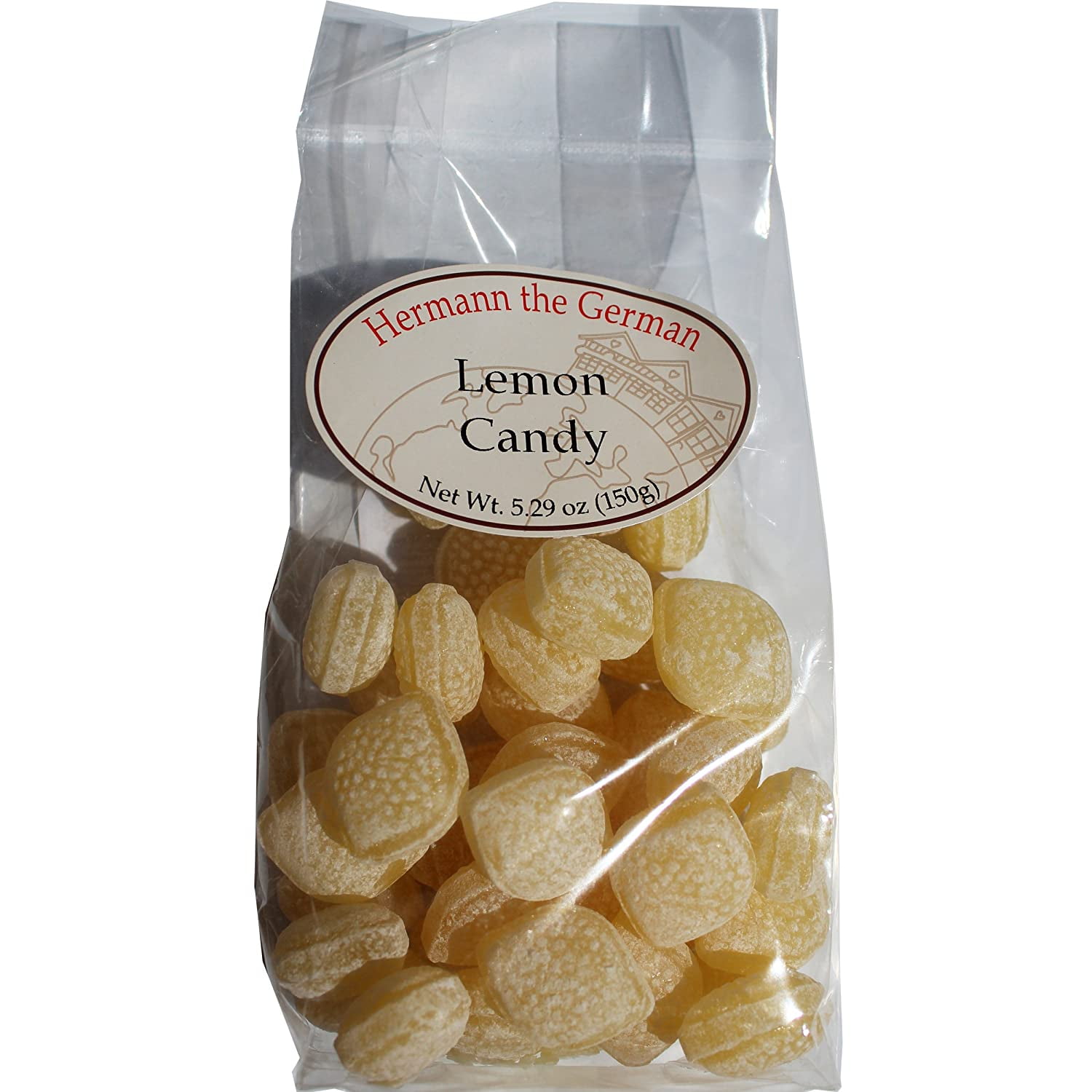 1 x Hermann the German Lemon Candy 150g - Walmart.com