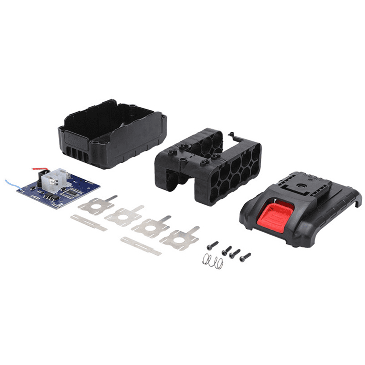 1 x Li-ion Battery Case Kit-As Shown - Walmart.com