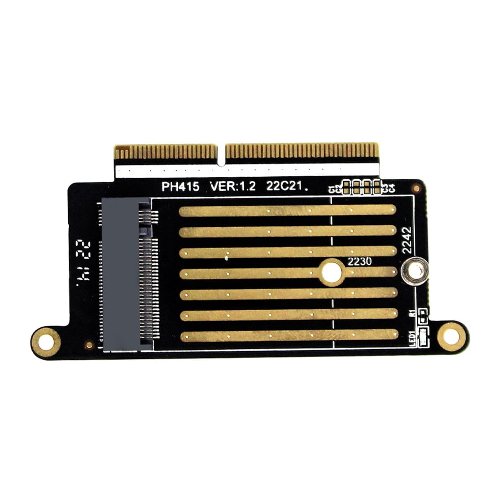 1 x NVMe SSD to A1708 SSD Adapter Card-Black - Walmart.com