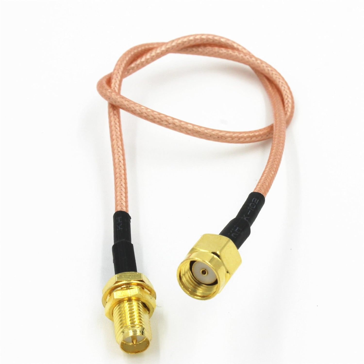 1 x New RP-SMA Female to RP-SMA Male RG316 RF Jumper Cable 30cm quick ...