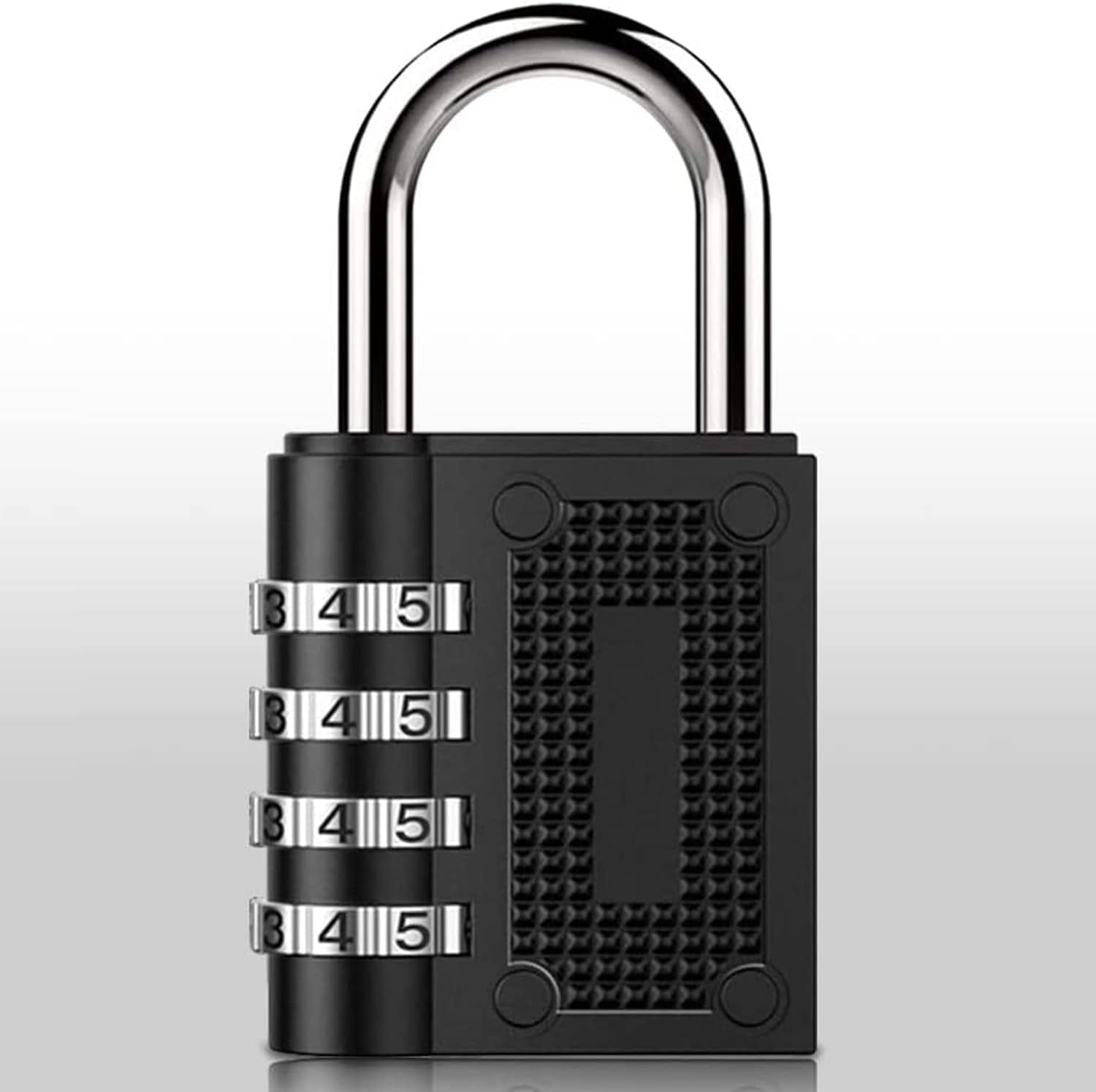 1 x Secure 4-Digit Combination Padlock for Gym, School, and Employee ...